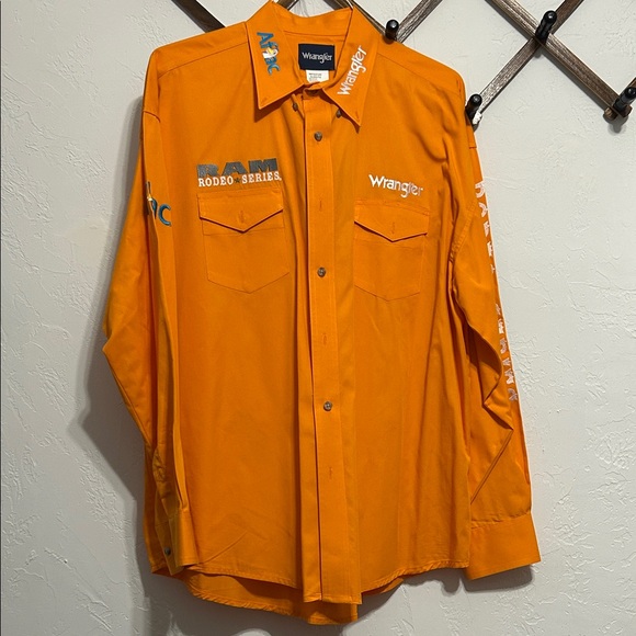 Wrangler | Shirts | Mens Rodeo Sponsor Shirt | Poshmark